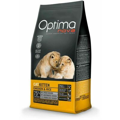 OPTIMANOVA Cat Kitten Chicken & Rice 8kg